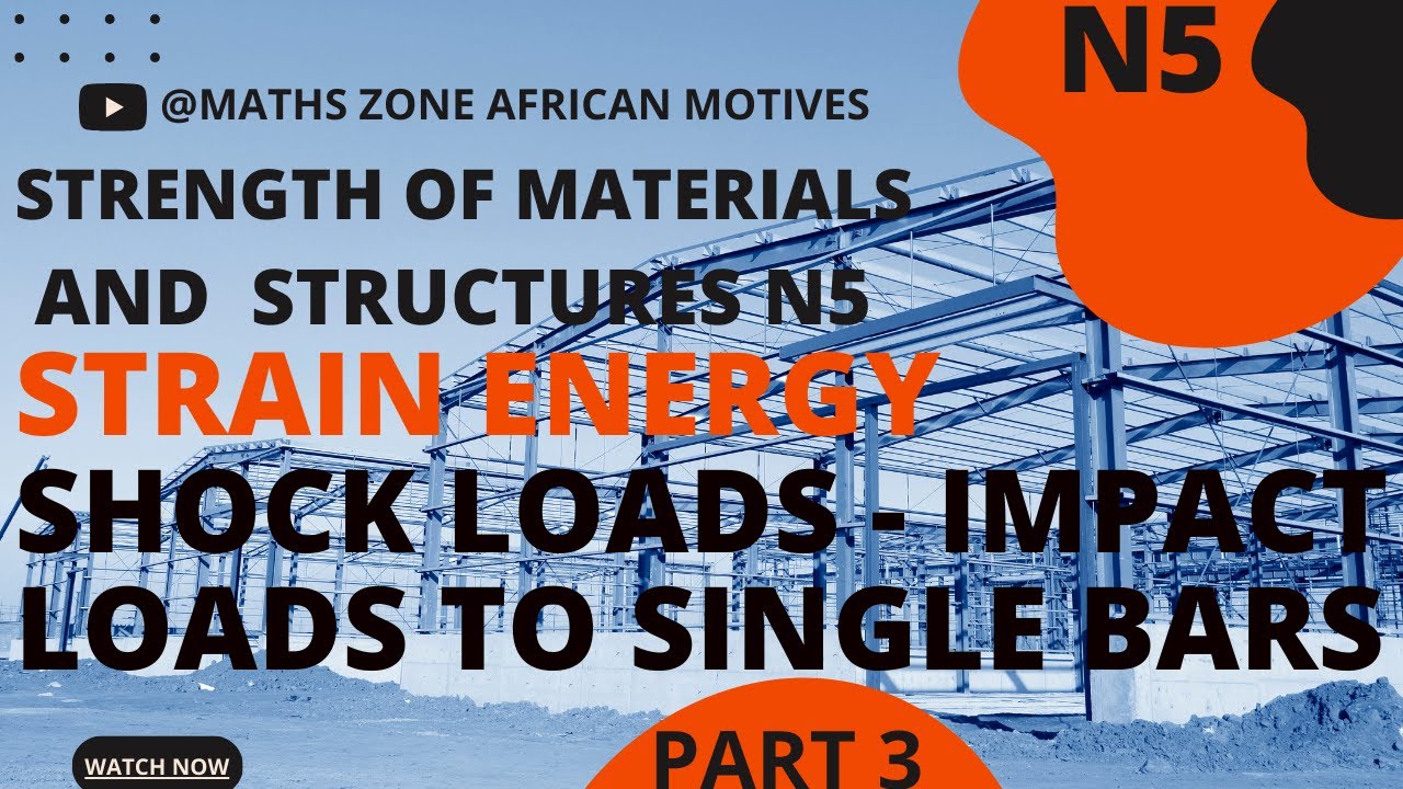 Strength of Materials N5 Strain Energy - Shock loads to Single Bars ...