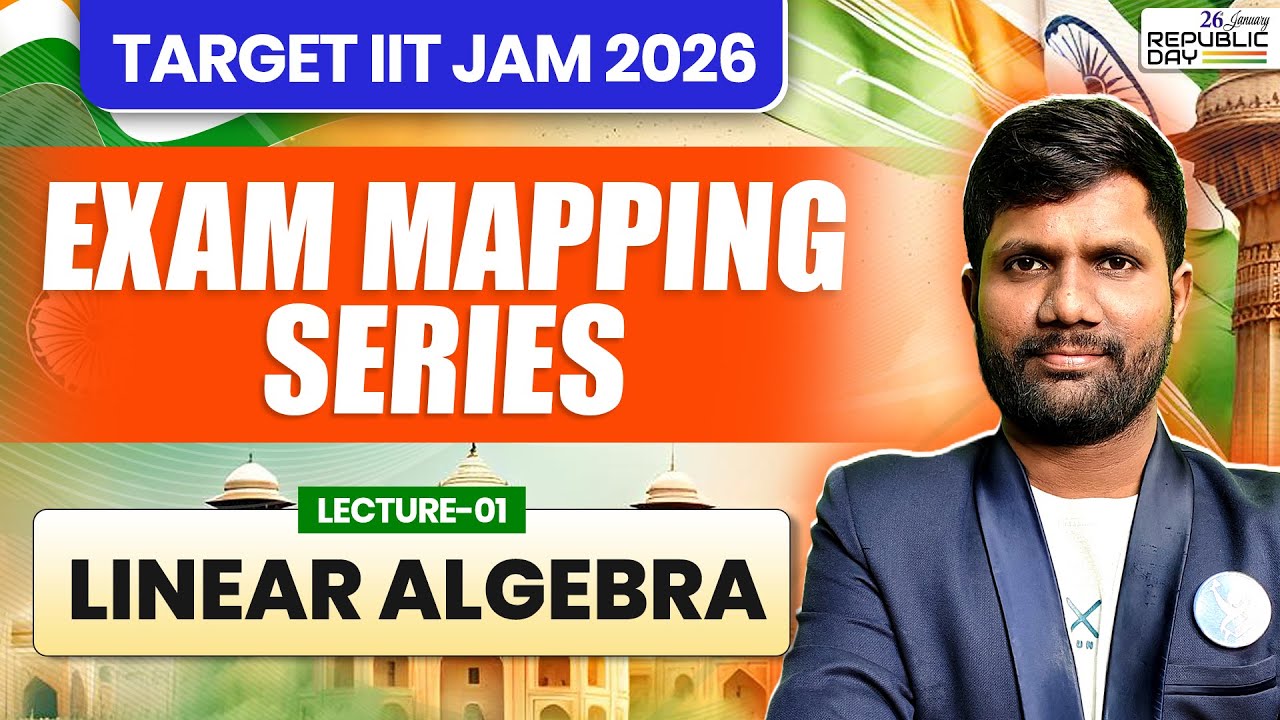Linear Algebra | IIT JAM Mathematics 2026 | Important Questions ...
