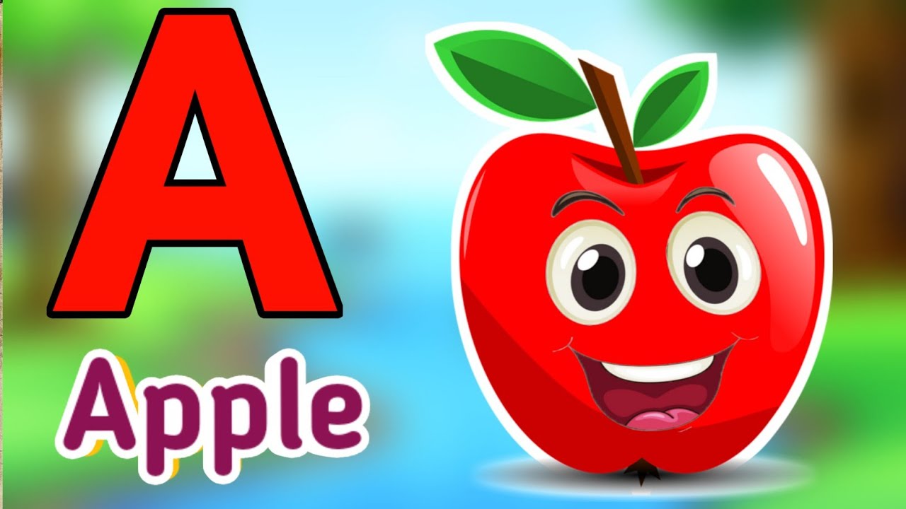 A For Apple, B For Bat, Phonics Song ABCD Alphabet #song - YouTube