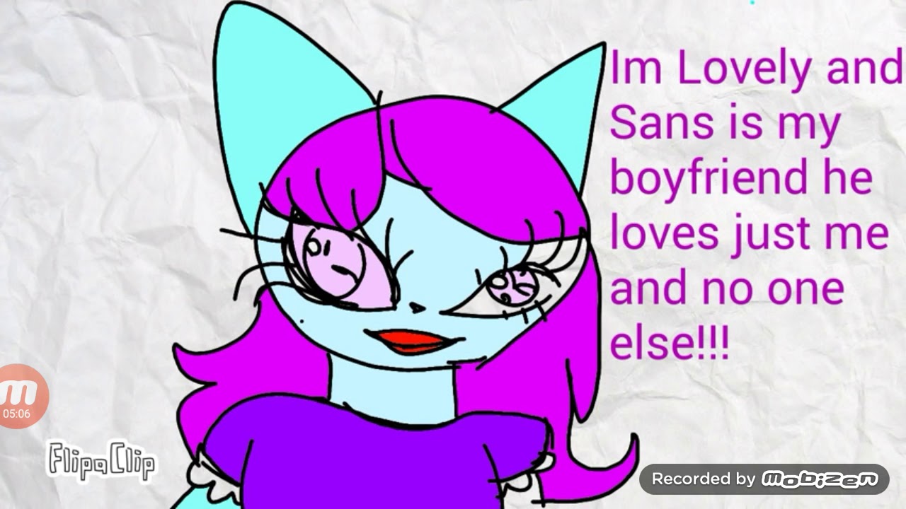 Another sans fangirl cringe+crappy and new art style and oc - YouTube