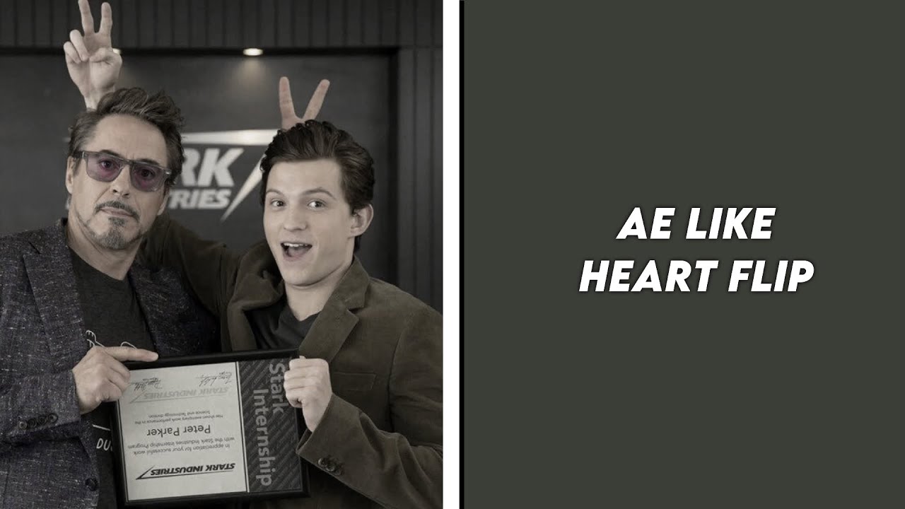 ae like heart flip tutorial | video star - YouTube