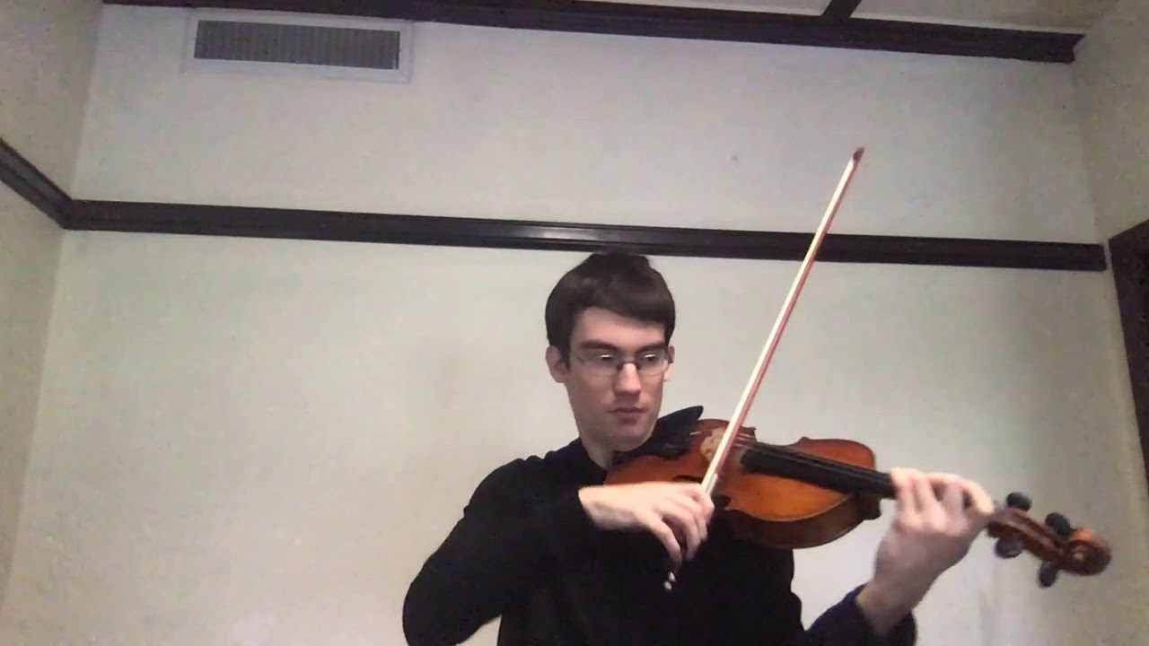 5/6/2020 Bedtime With Bach - Graham Jones, violin - YouTube