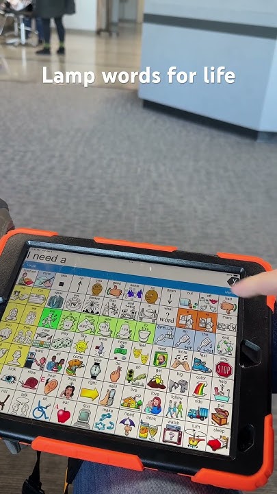 I need a haircut! Lamp words for life #aac #augcomm - YouTube