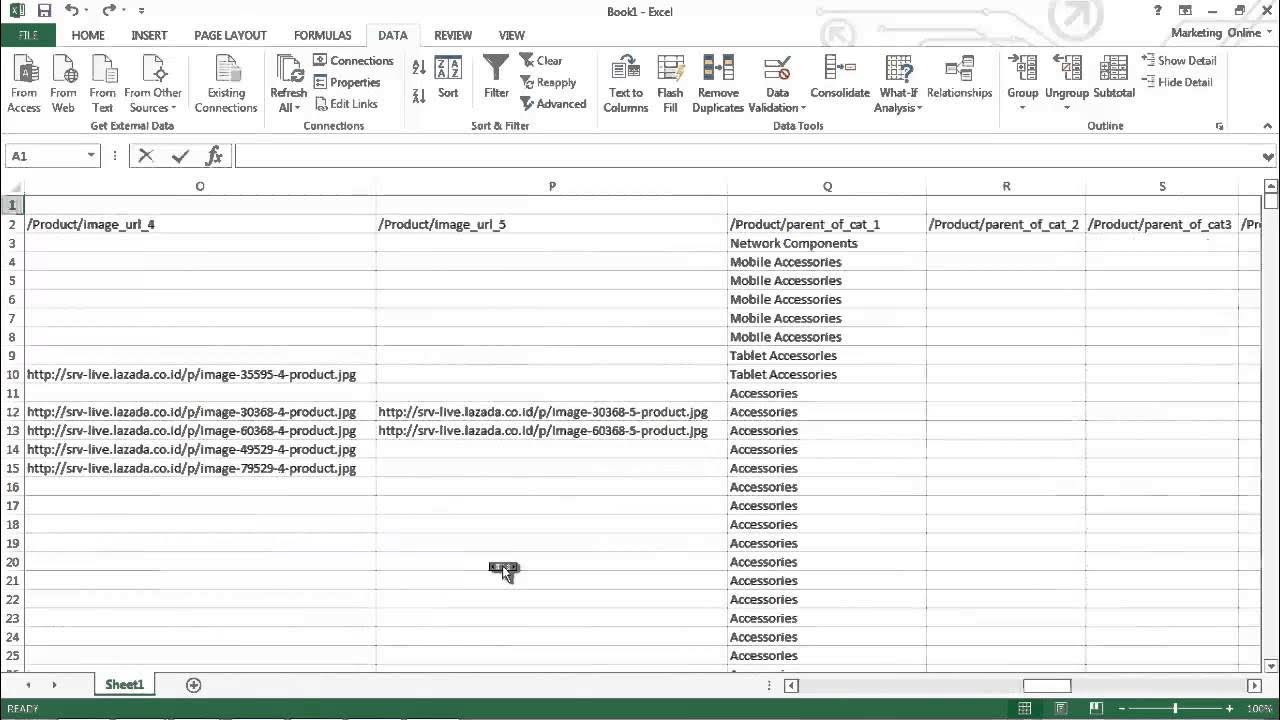 How to Convert The Datafeed XML to CSV - YouTube