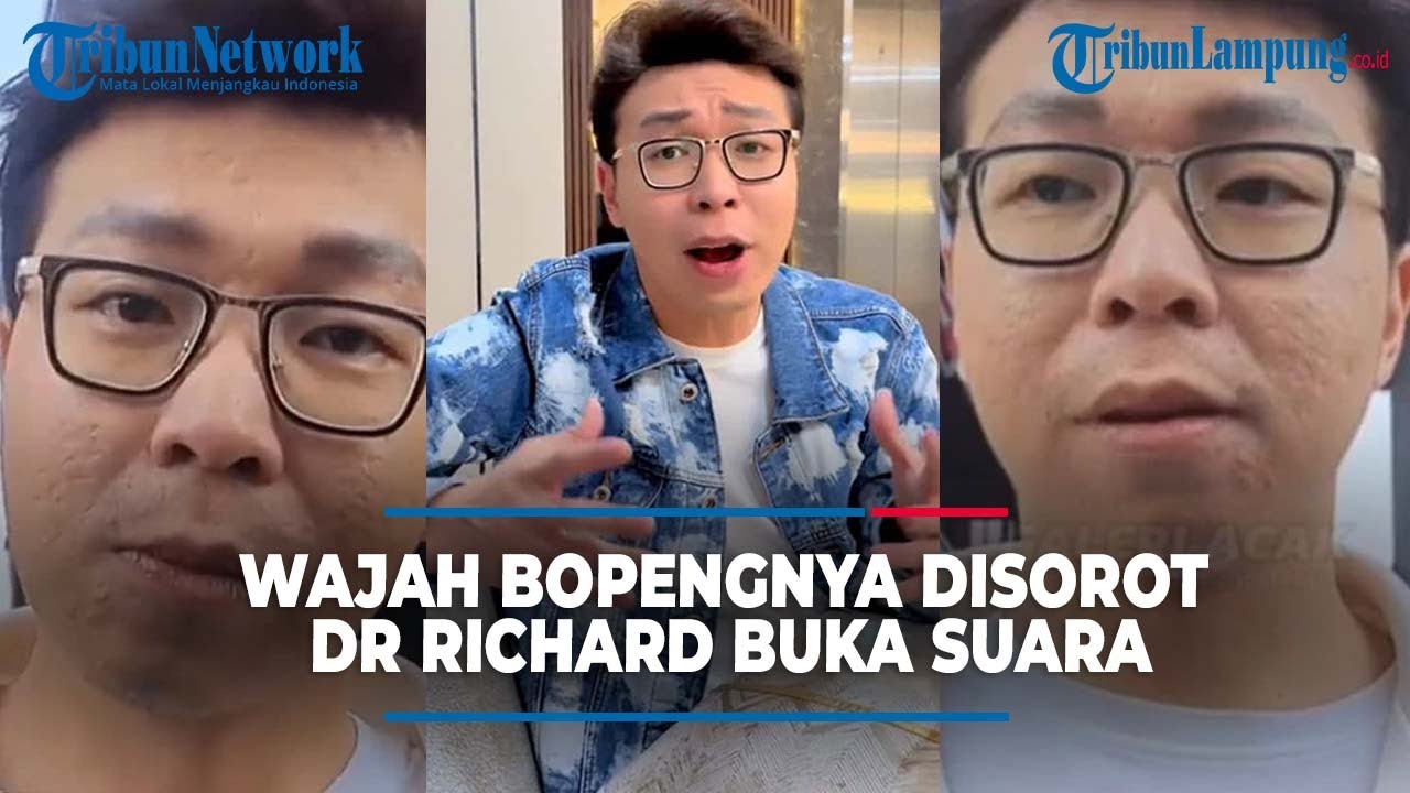 WAJAH BOPENG DR RICHARD LEE DISOROT | BOS SKINCARE BUKA SUARA ...