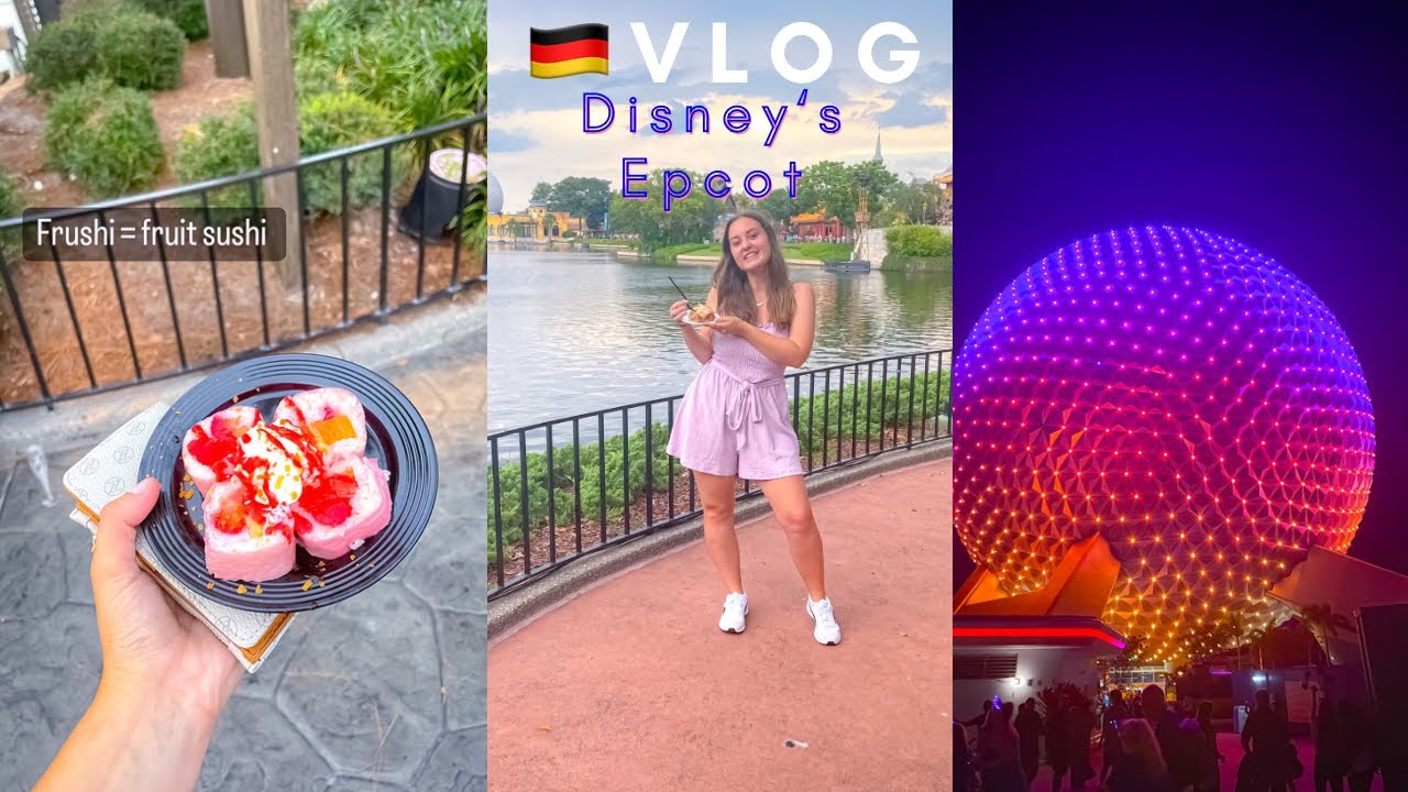 🇩🇪DISNEY WORLD Epcot | Vlog - YouTube