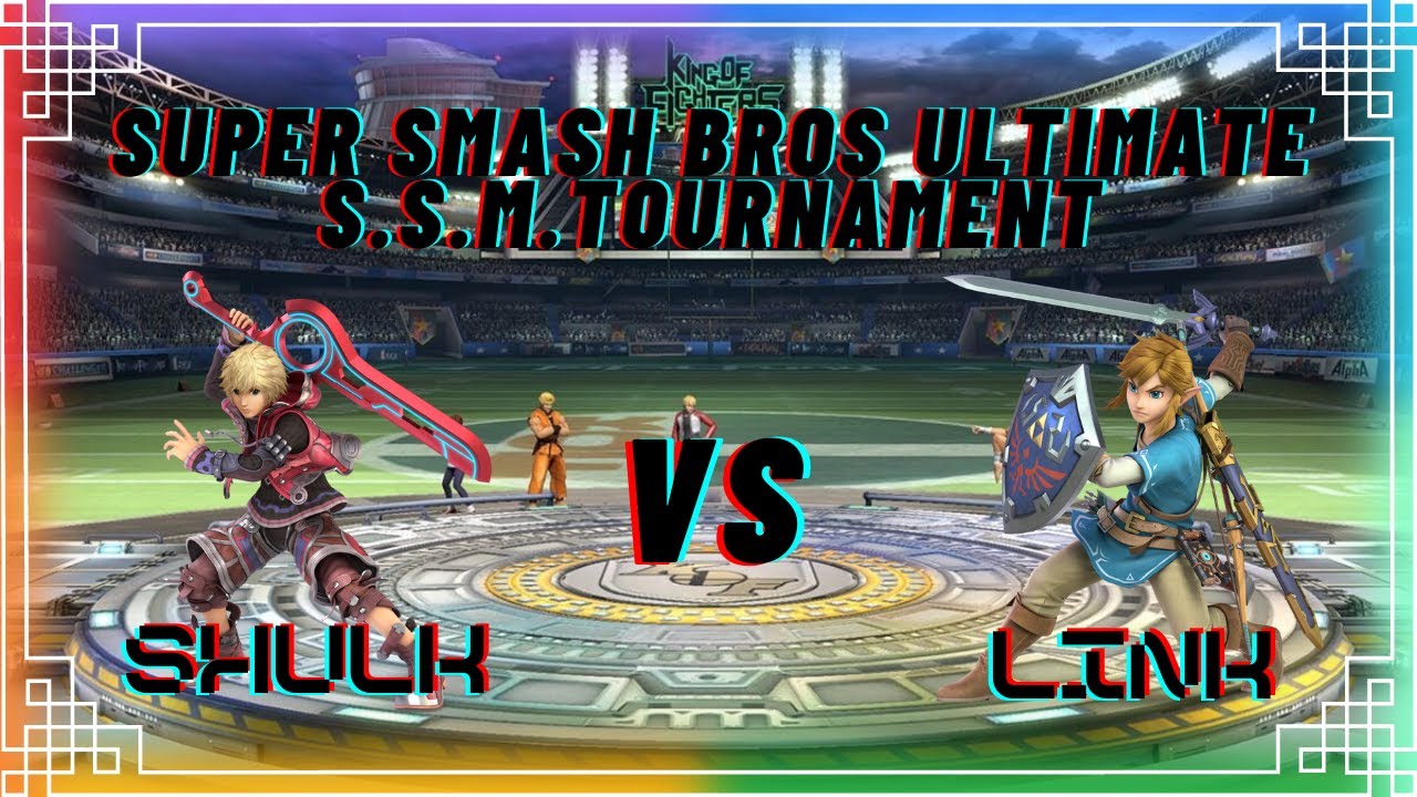 S.S.M. Tournament Round 3: Shulk vs Link | Super Smash Bros Ultimate ...