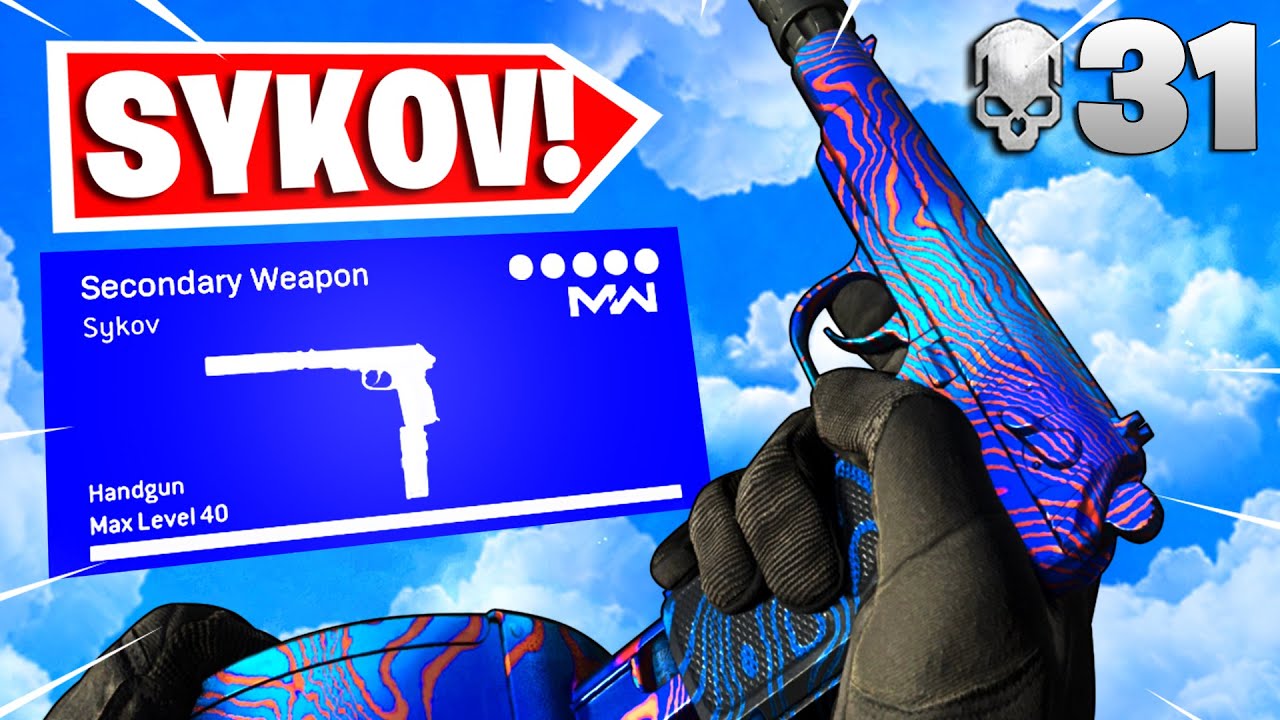 the *BROKEN* SYKOV PISTOL in WARZONE SEASON 5! (BEST SYKOV CLASS SETUP ...
