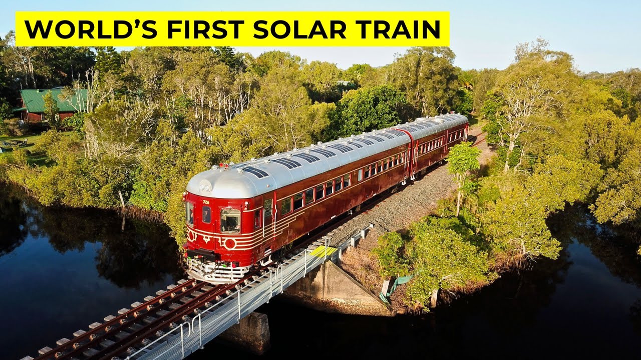 From Sunshine to Motion: The Byron Bay Solar Train | The Green Way to ...