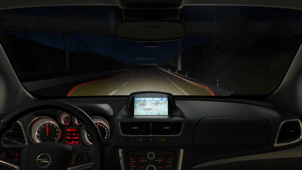 Opel Mokka SUV - AFL Adaptive Forward Lighting (Full HD) - YouTube
