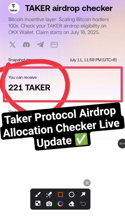 Taker Protocol Airdrop Allocation Checker Live Guide || Taker Airdrop Allocation Check Kaise ...