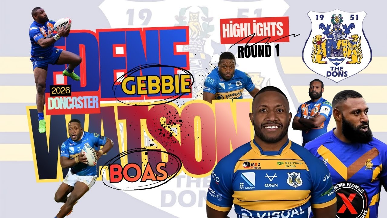 Watson Boas and Edene Gebbie Highlights | Doncaster | Round 1 ...