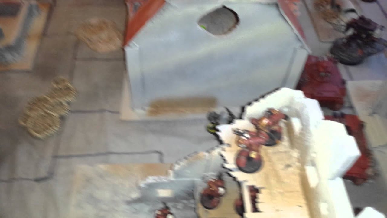 Warhammer 40,000 Luna Wolves Vs Space Marines Turn 1 Ultra - YouTube