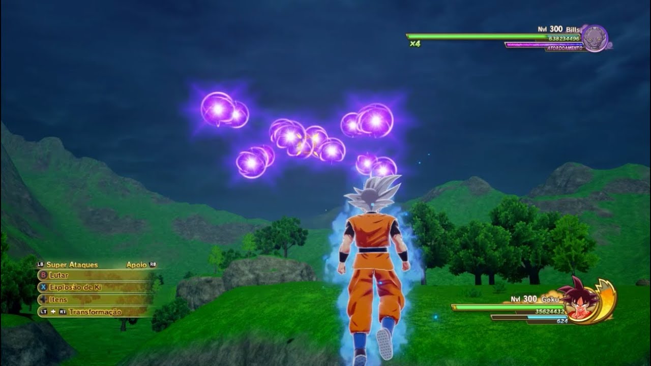 DRAGON BALL Z KAKAROT: Goku (MUI) vs Beerus (MOD) - YouTube