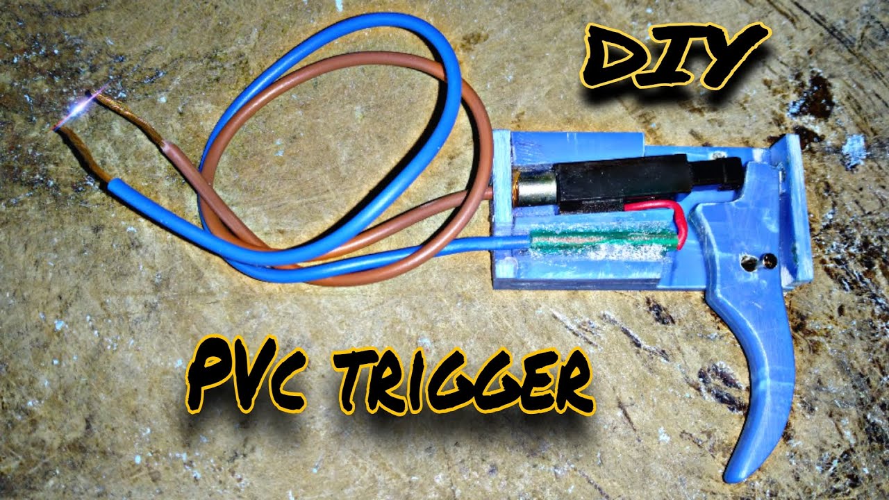 Diy pvc trigger para sa pvc toy gun|| #diytrigger #trigger #toygun ...
