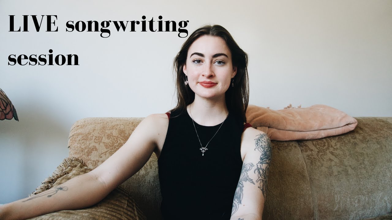LIVE songwriting session! Live documentation of how I write a song ...