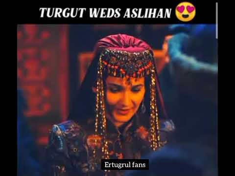Tugut 💜 Weds Aslihan khatoon || loin wedding status😍😍 || Ertugrul attitude status