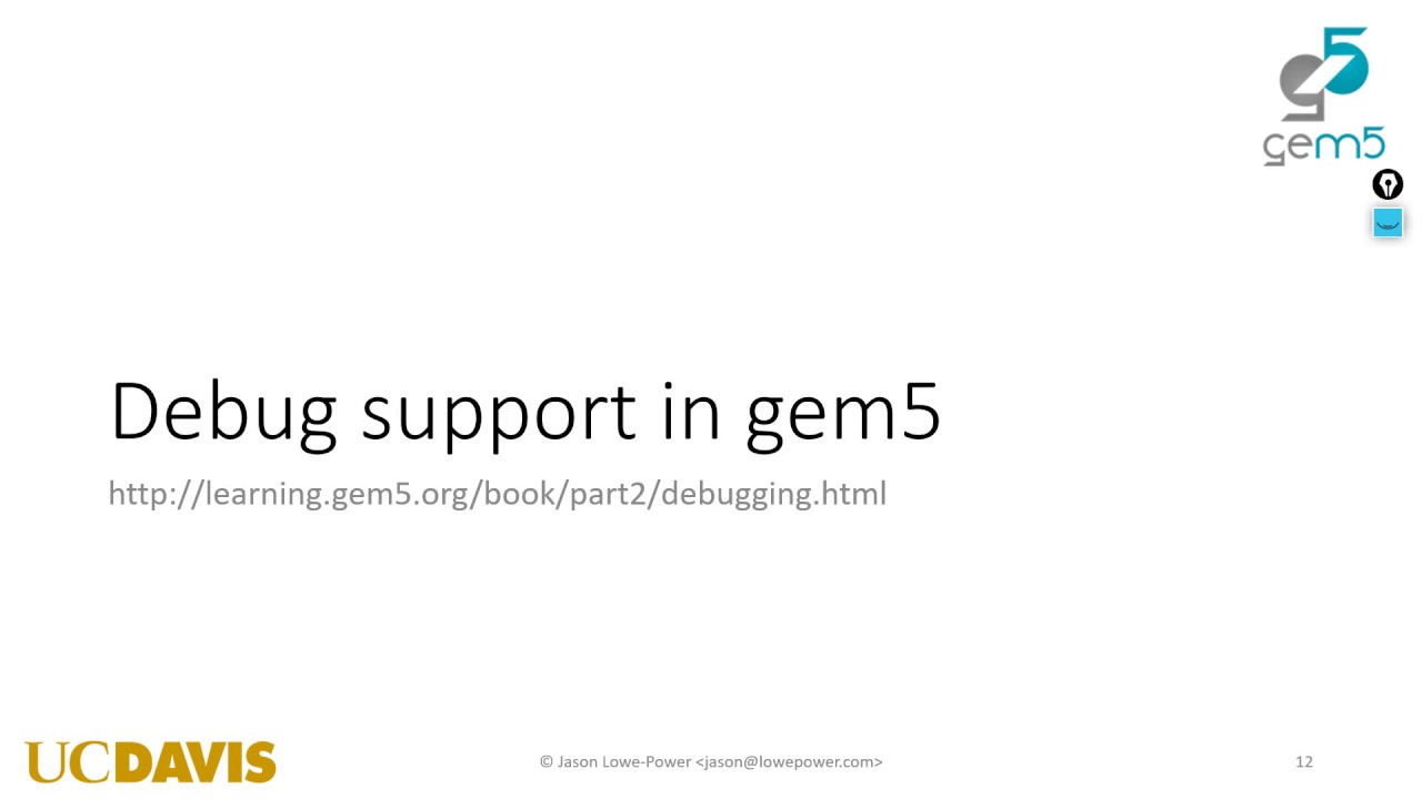 Learning Gem5 Asplos Tutorial Part Iia Youtube