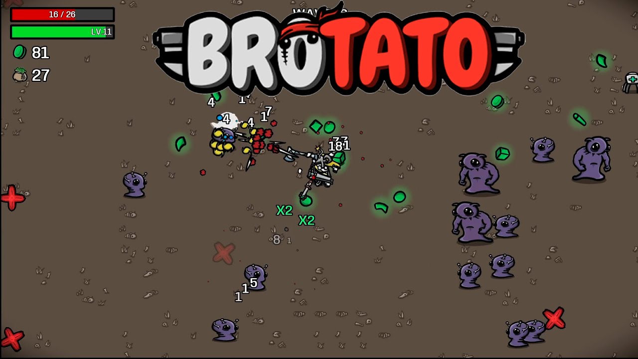 Brotato | Gameplay [no commentary] | v0.5.11 - YouTube