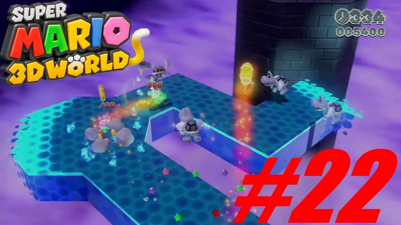 Super Mario 3D World (PART 22) - Nearing the End - YouTube