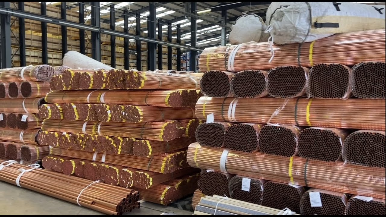 P B Plumber Copper Factory Tour - YouTube