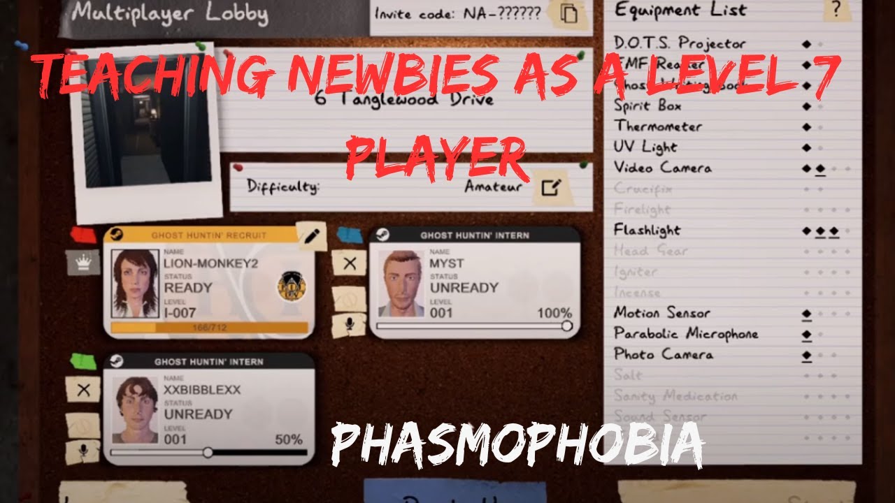 Teaching my Fiends how to play Phasmo as a Level 7 Player | Day 3 Of Uploadmas | Phasmophobia ...