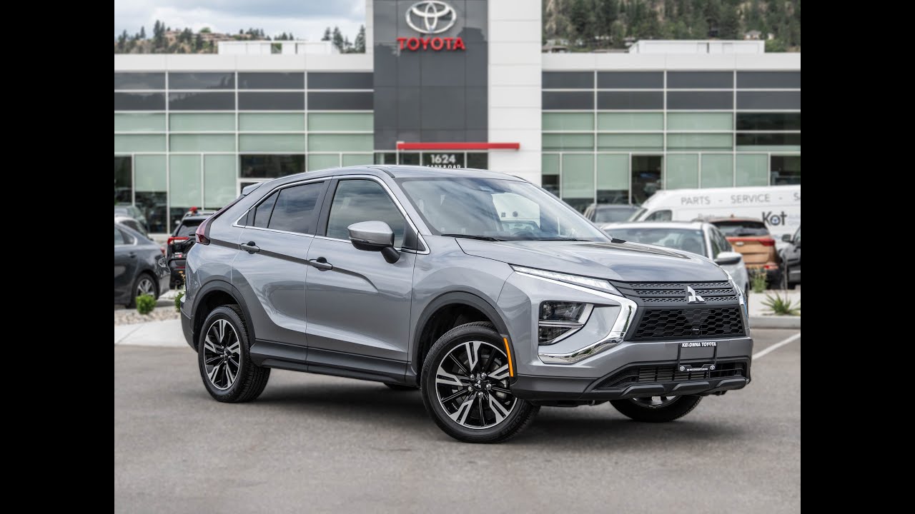 Silver Used 2023 Mitsubishi Eclipse Cross LE Walkaround - Kelowna ...