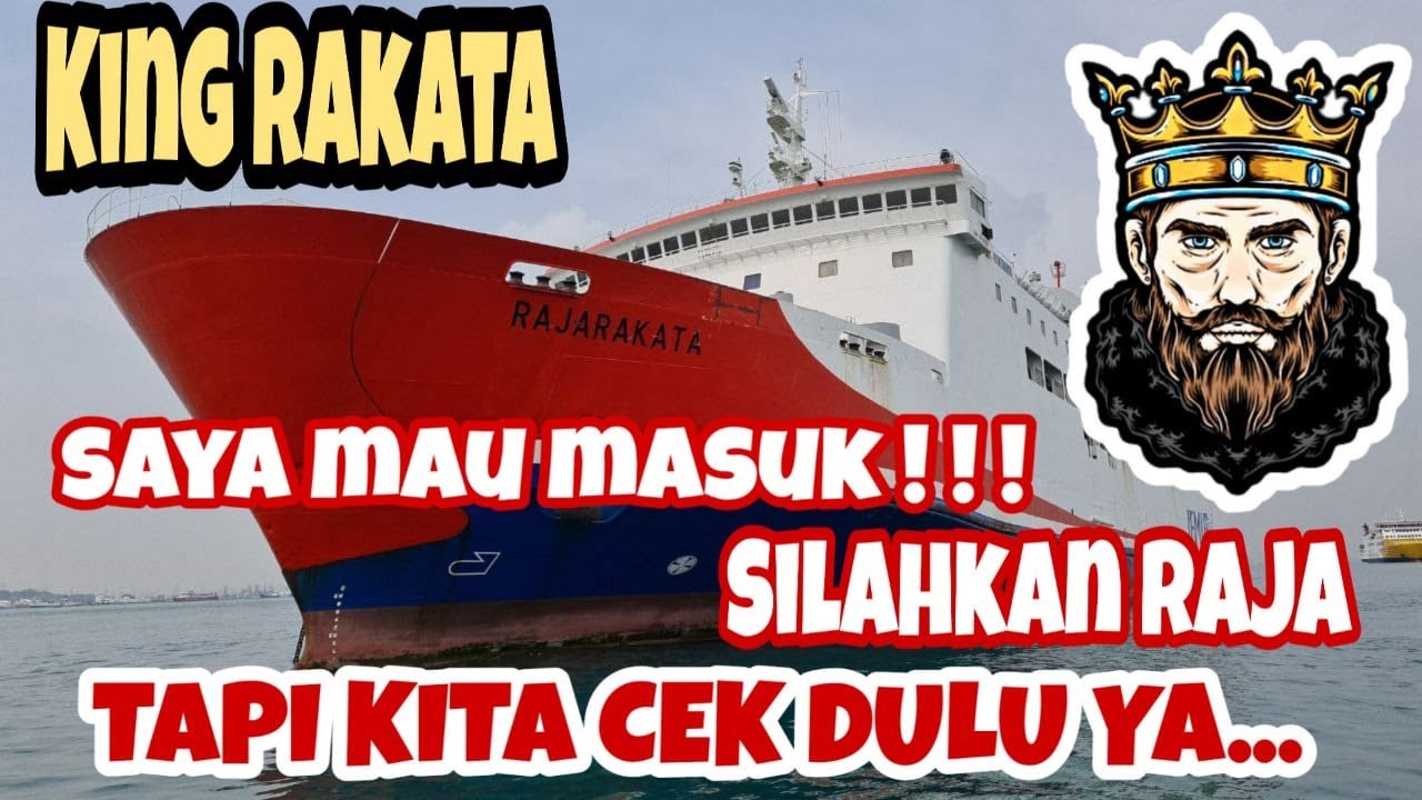 KAPAL FERRY || FASILITAS PELAYANAN KMP. RAJARAKATA DI LINTAS ...