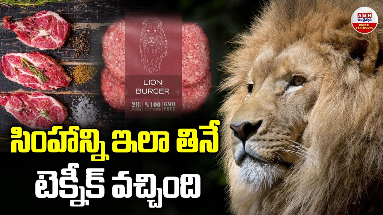 సింహాన్ని ఇలా తినే టెక్నీక్ వచ్చింది..! World’s first Lab-Grown Lion ...