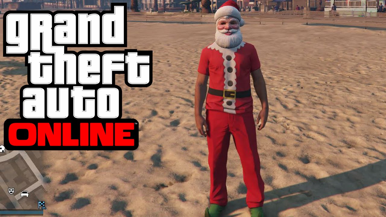 GTA V: Festive Surprise DLC Clothing,Masks And Hats Showcase! (GTA V ...