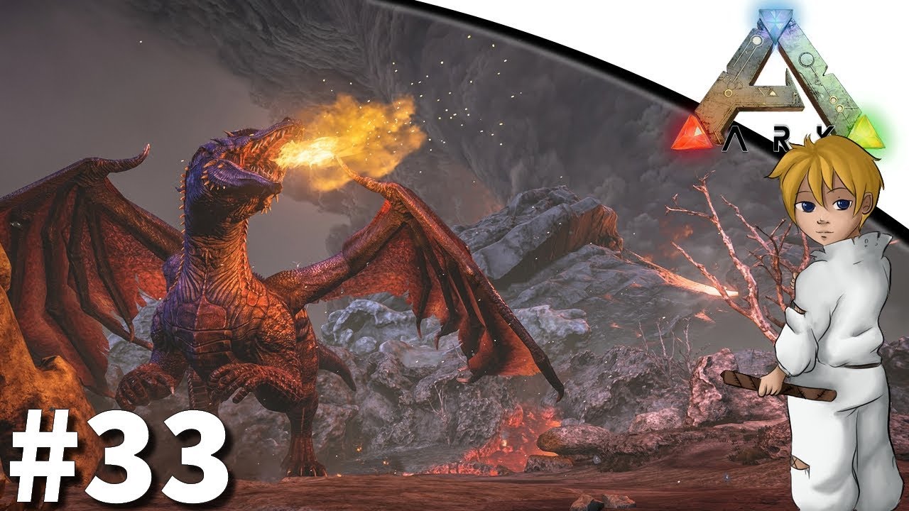 ARK : The Island - #33 DRAGON (Gamma) ! - YouTube