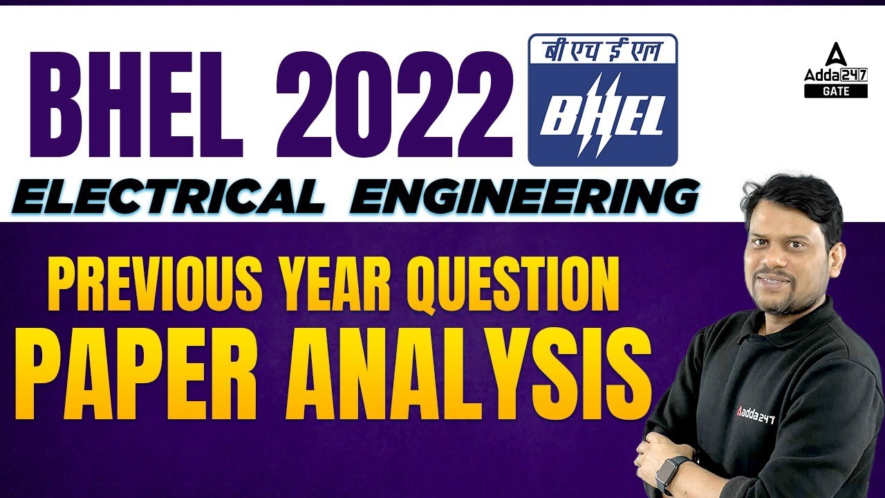 BHEL Recruitment 2022 l Electrical Engineering l Previous Year ...