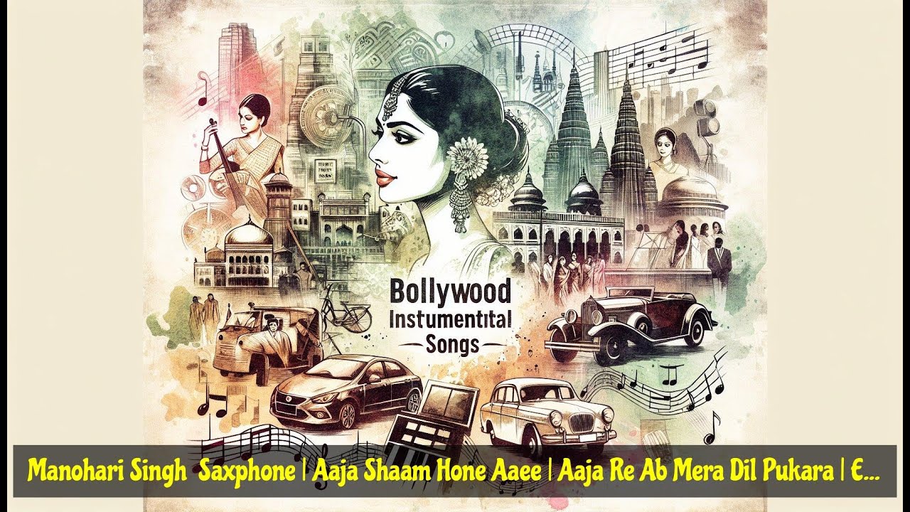 Manohari Singh Saxphone | Aaja Shaam Hone Aaee | Aaja Re Ab Mera Dil ...