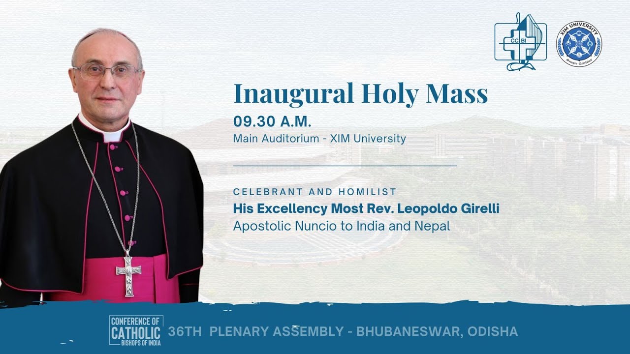 CCBI 36th Plenary Assembly | Inaugural Holy Eucharist | 28 January 2025 ...