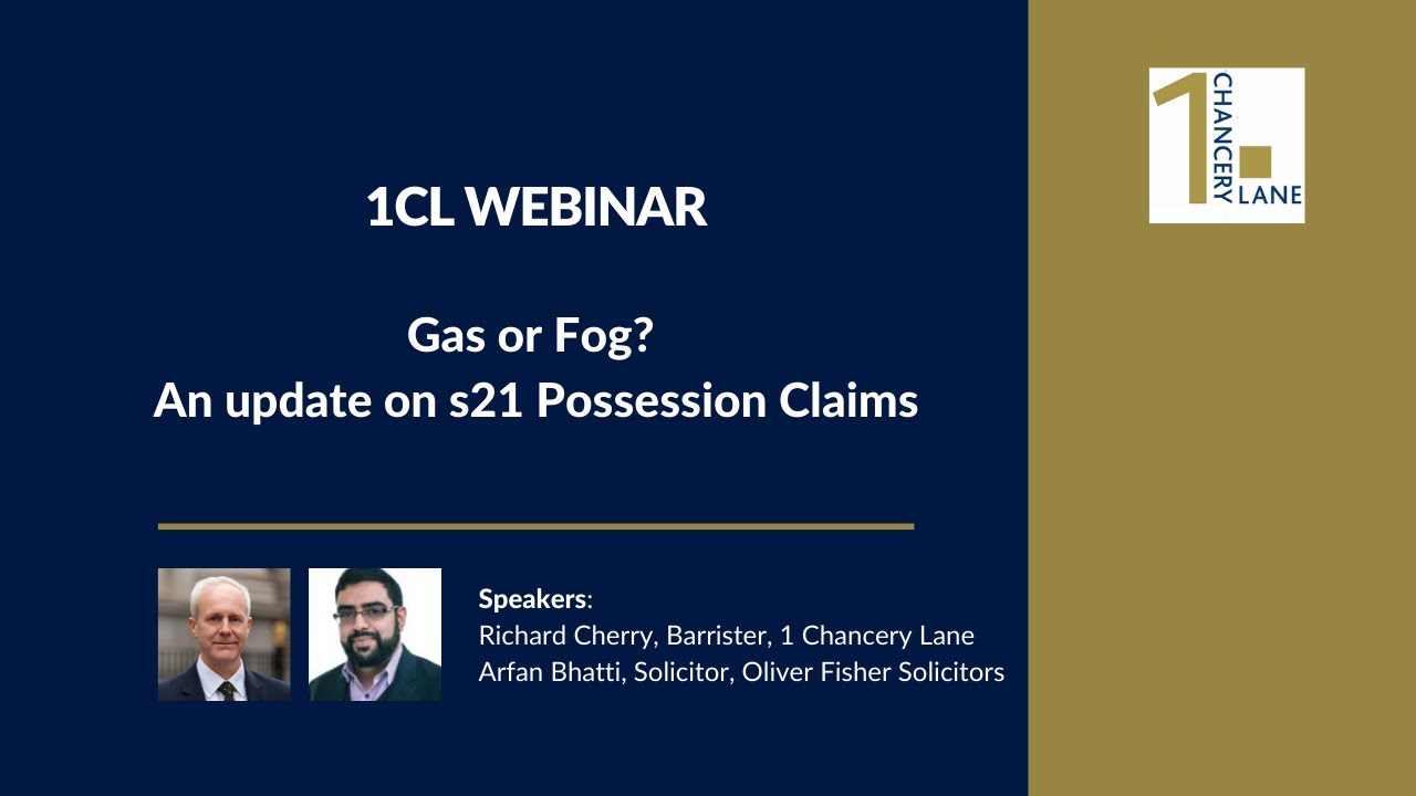 Update on s21 Possession Claims - YouTube