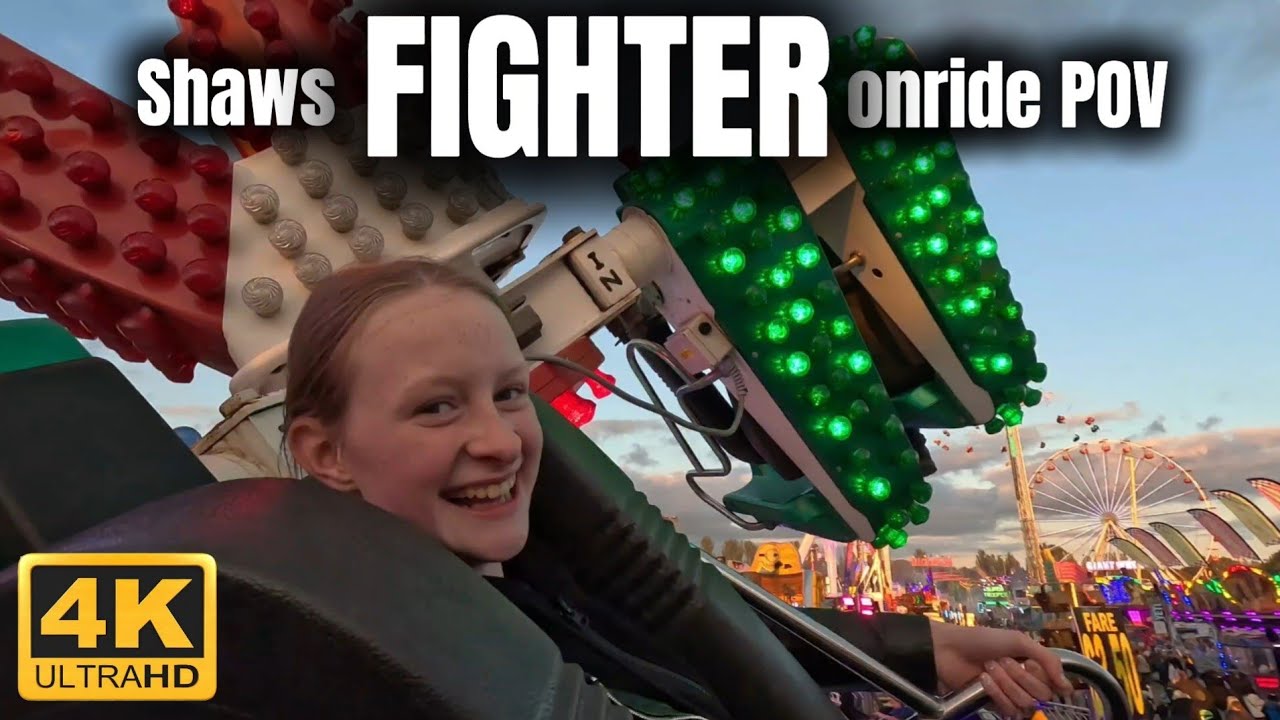 4K - Shaws FIGHTER ride | ONRIDE POV | FULL ride | Hull fair 2024 - YouTube