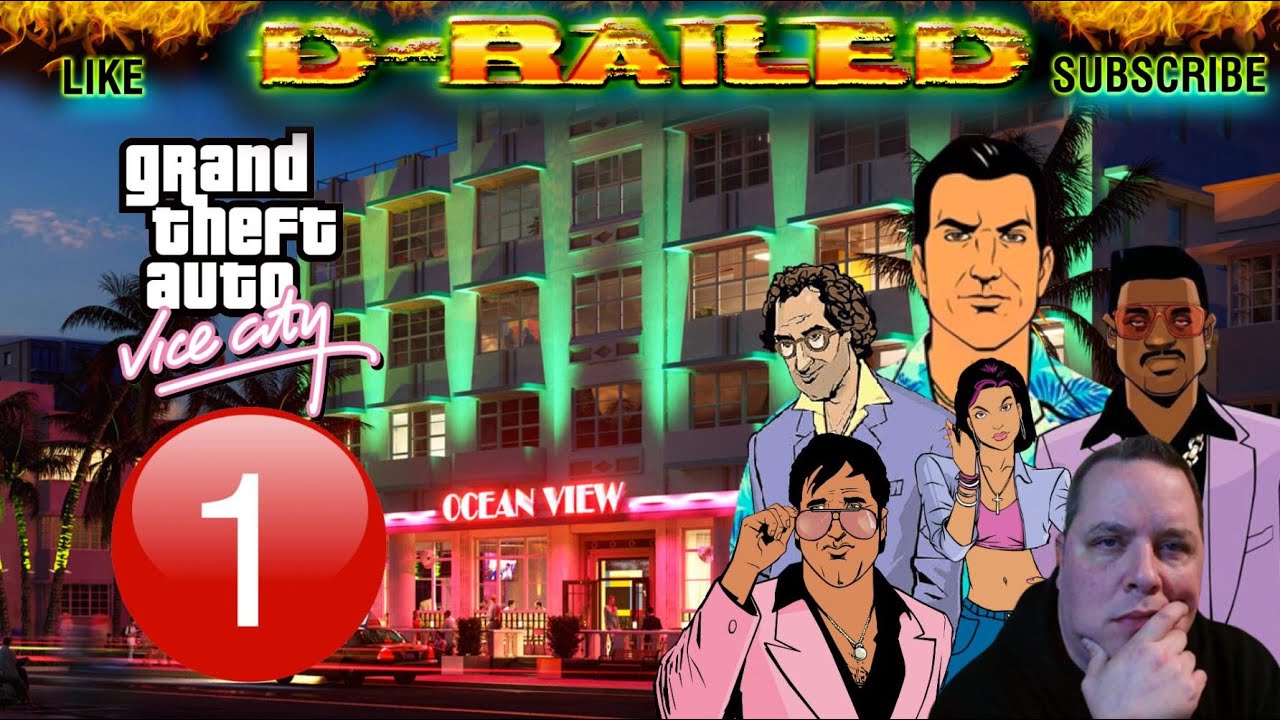 GTA Vice City Definitive Edition Gameplay Pt. 1 - LIVE INTERACTIVE ...