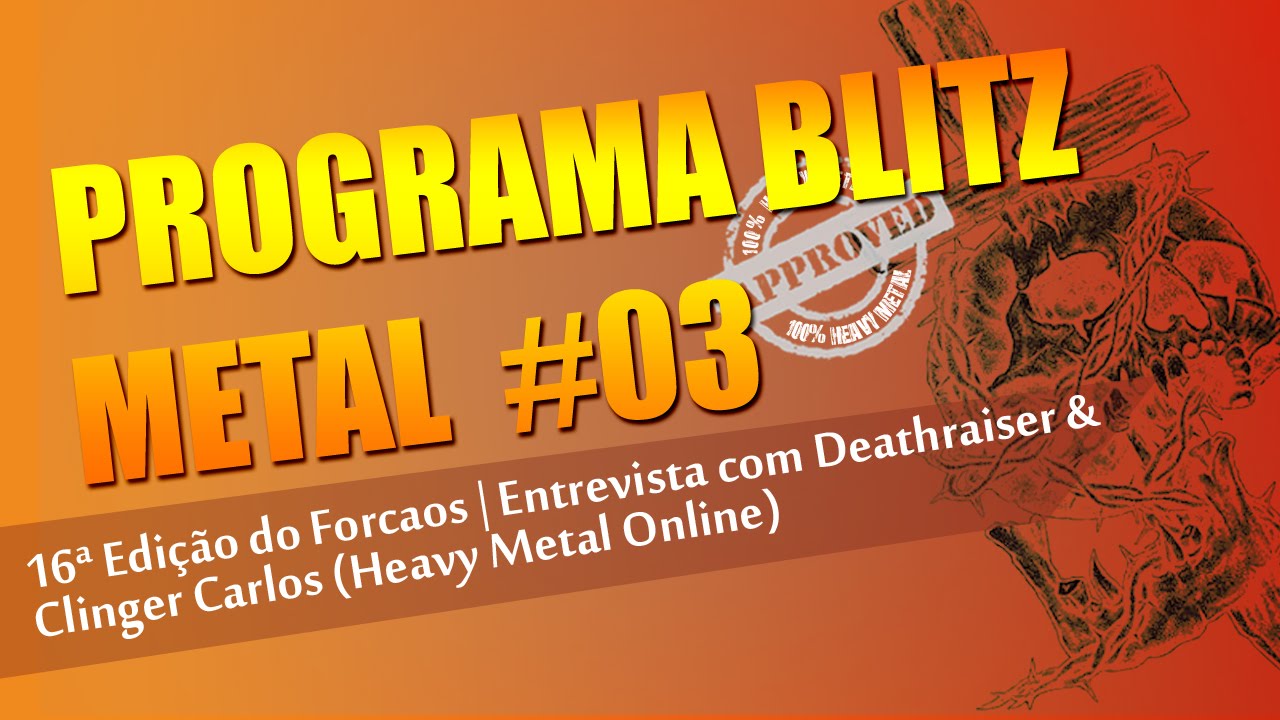Programa Blitz Metal #03 - YouTube