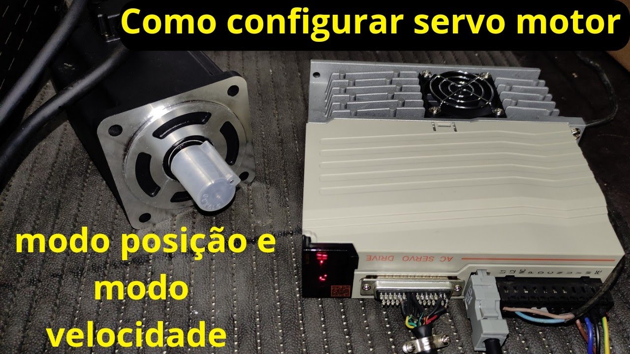 Como configurar servo motor HL-T3D-L20A-RABF SERVO MOTOR DO ALIEXPRESS ...