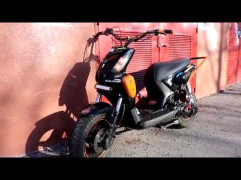 Yamaha Slider Mk2 sport pro 70cc first run | GASRES SKOJA INTE! - YouTube