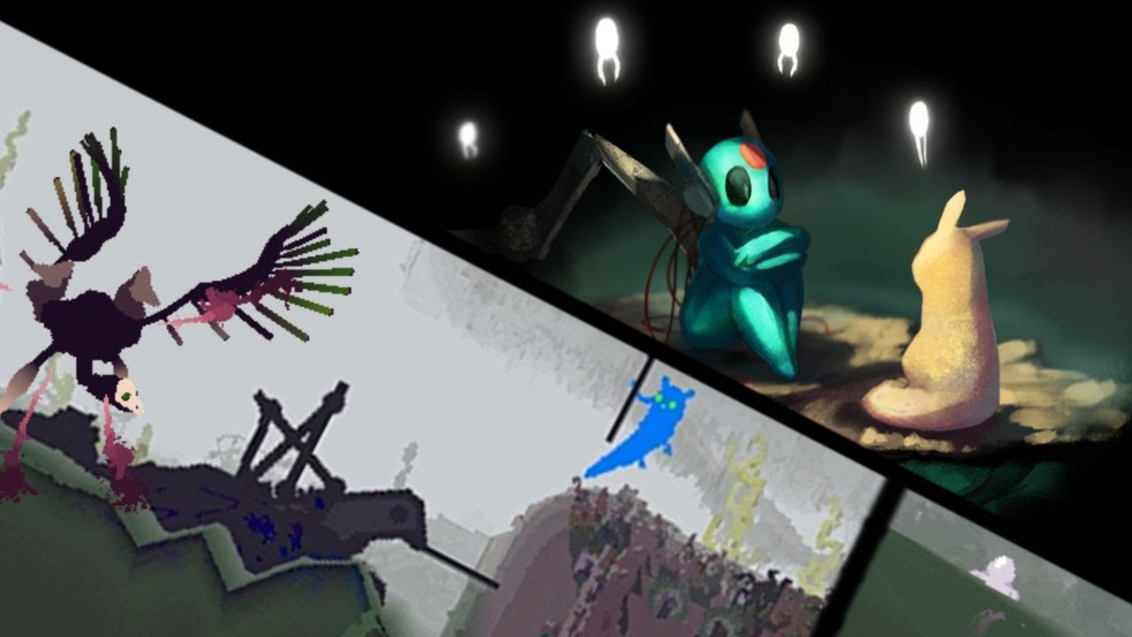 RAIN WORLD: Conociendo Look to the moon - YouTube