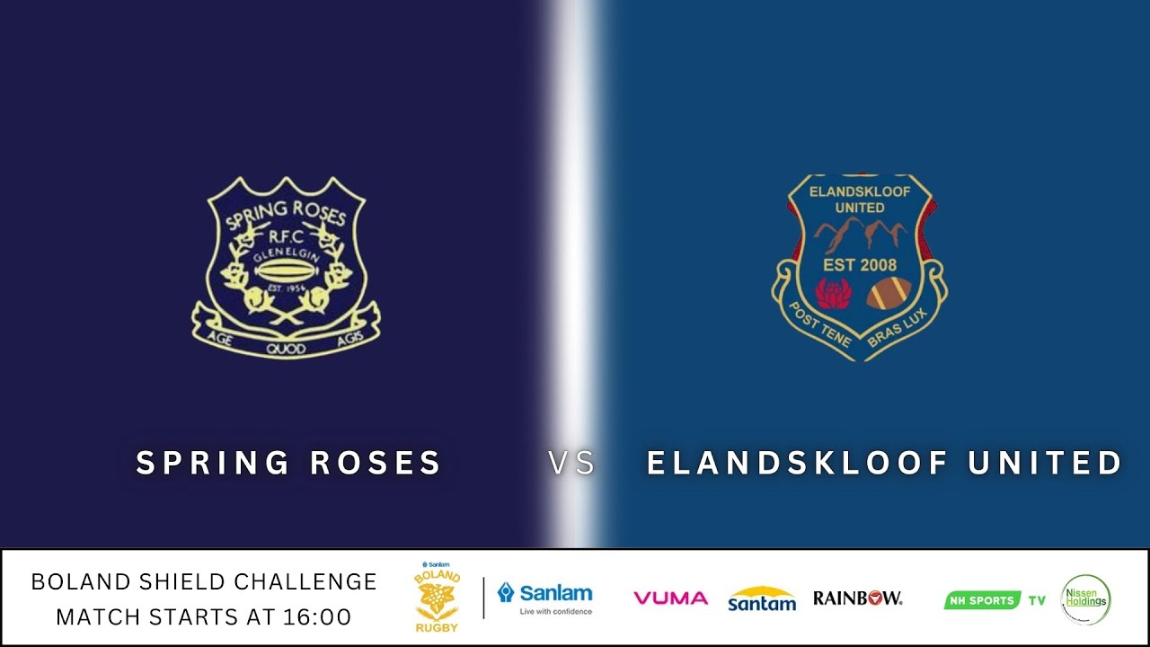 Spring Roses vs Elandskloof United | Boland Shield Challenge - YouTube