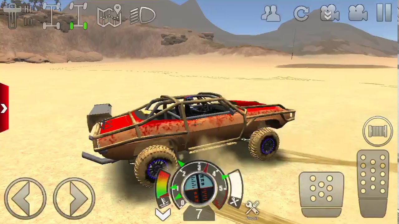 Off-road outlaws Camaro desert multiplayer - YouTube