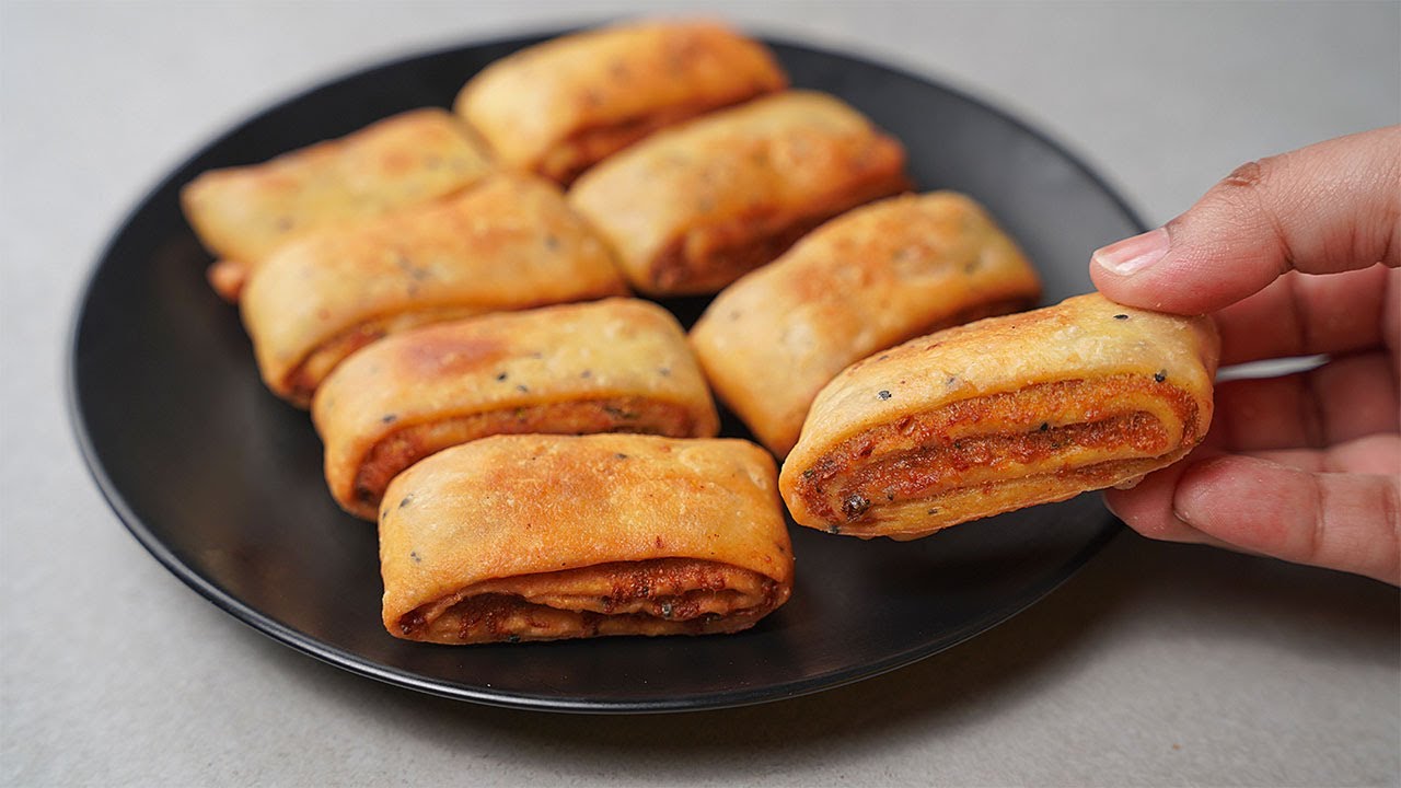 Raw Potato Samosa | Raw Potato flour Snacks Recipe | Yummy - YouTube