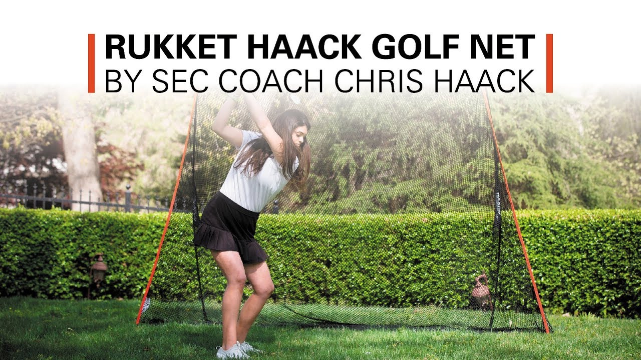 Rukket Haack Golf Net by SEC Coach Chris Haack - YouTube