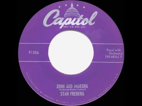 1951 HITS ARCHIVE: John And Marsha - Stan Freberg - YouTube