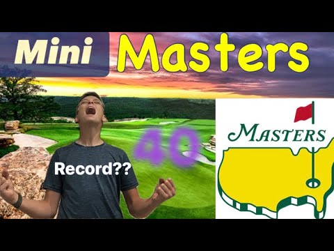 Mini Masters Series and I Shot my Record…. - YouTube