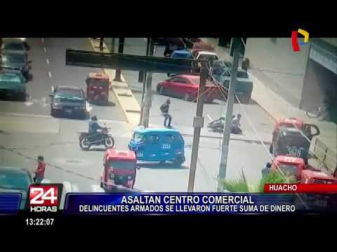 Huacho: asaltan agencia de cambio dentro de centro comercial