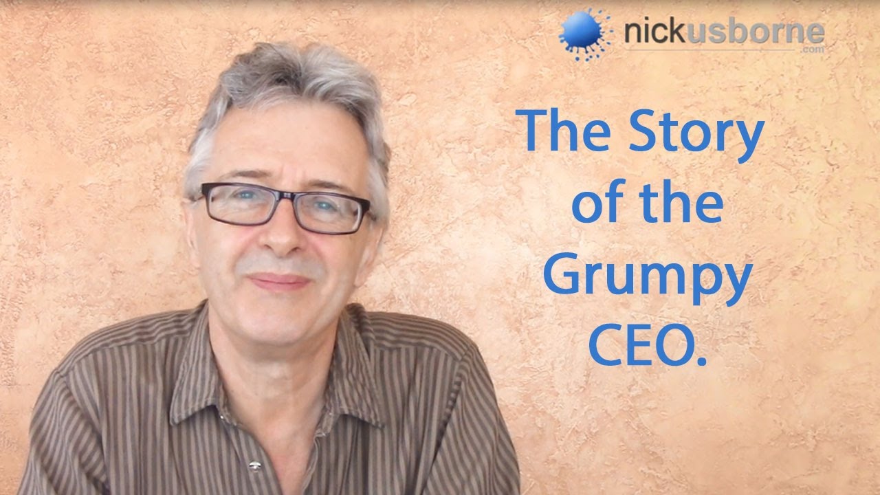 The Story of the Grumpy CEO. - YouTube
