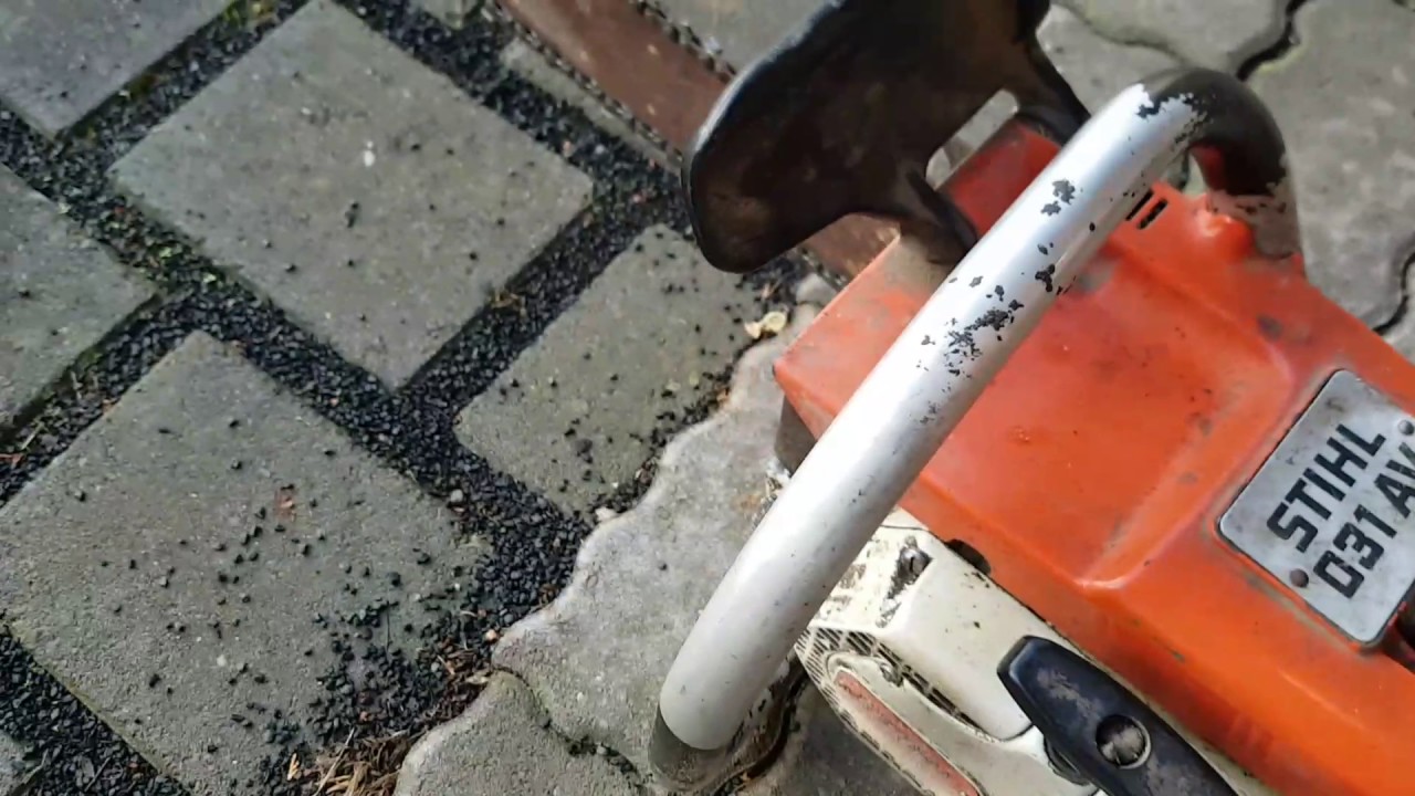 Stihl 031AV Teil:1 - YouTube
